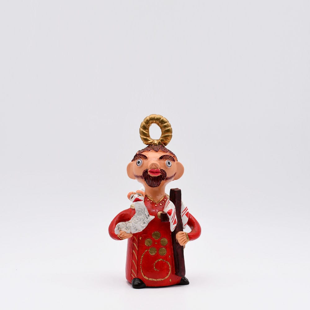 Unique São João figurine handcrafted by Prazeres Côta in Portugal – Luisa Paixao Portugal