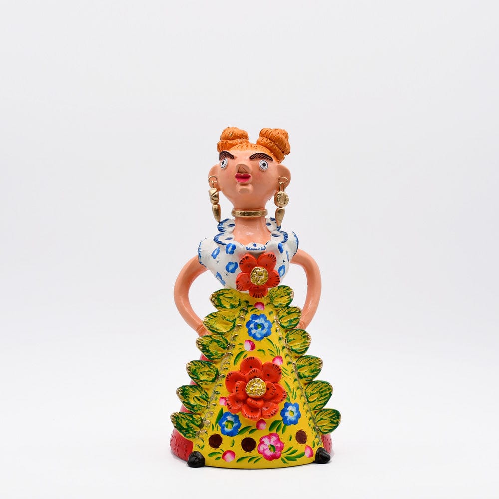 Boneca Minhota I Earthen statuette I Portuguese naive art – Luisa ...